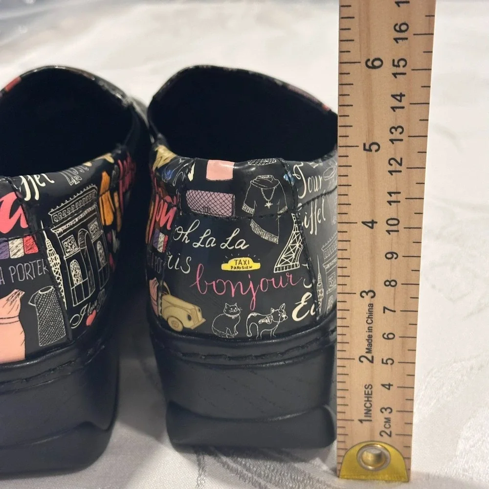 Klogs | Shoes | Klogs Sizem Women Nursing Shoes Moxy Paris Eiffel Tower ...
